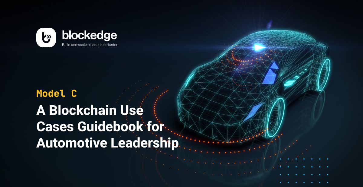 Blockchain use cases in automotive industry | Blockchain guidebook